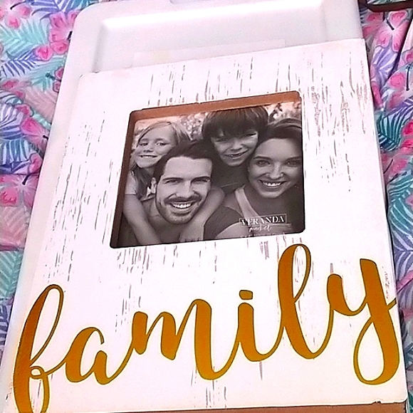 Veranda | Other | Veranda Family Block Picture Frame | Poshmark